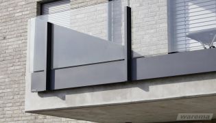 WAREMA VisioNeo View Glasgeländer – Filigran & Sicher